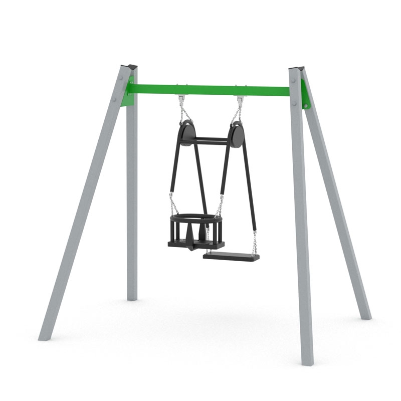 Huske med dobbeltsete SWING ST0520 | Parkutstyr for offentlig bruk